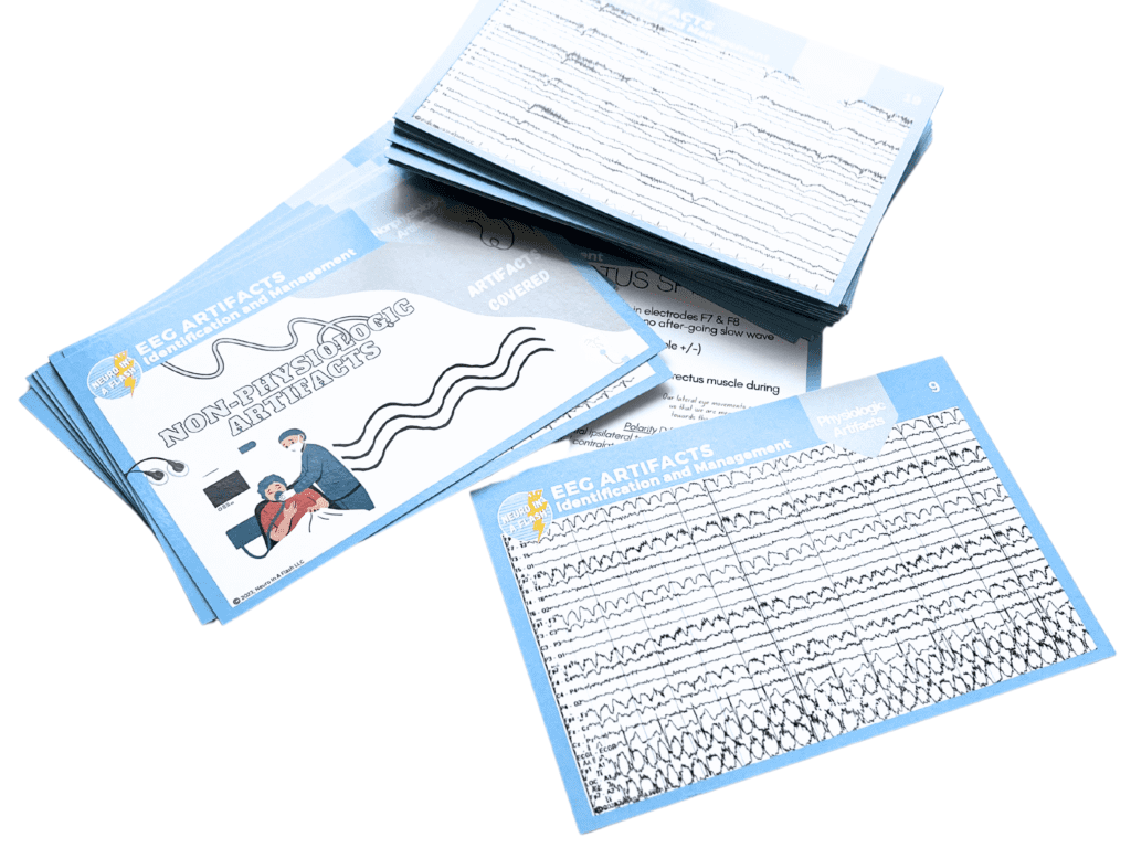 EEG Artifacts Identification and Management Deck - Neuro In A Flash