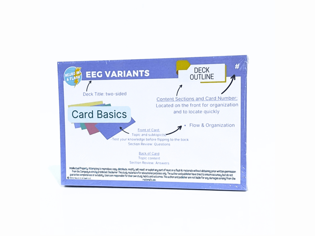 EEG Variants Flashcards, study material for neurodiagnostics, EEG ...
